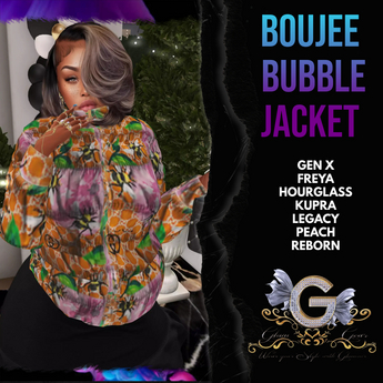 Second Life Marketplace - [MONTCLAIR] ~ BOUJEE BUBBLE JACKET HONEY BEE